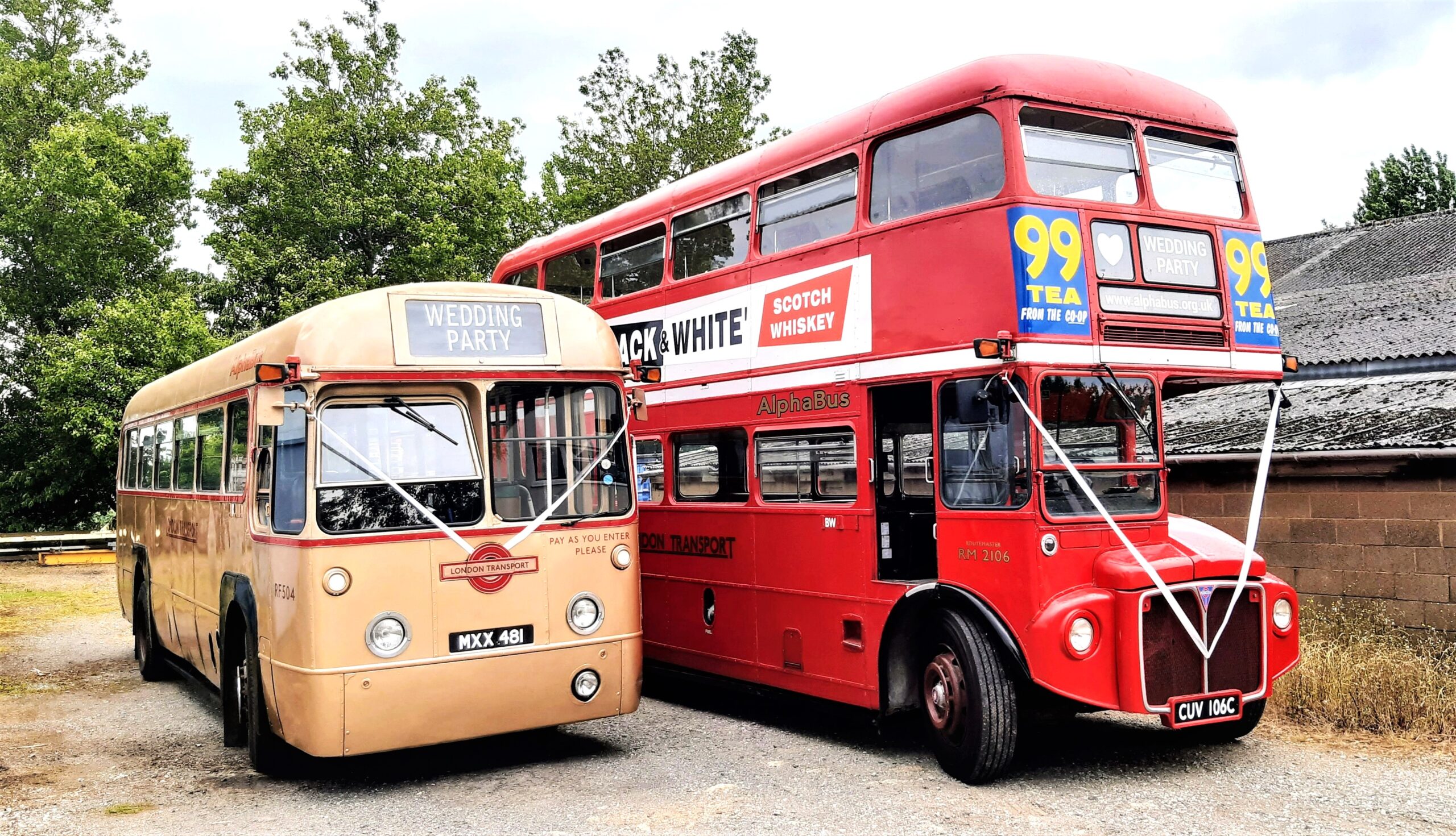 Retro Wedding Bus Hire in Kent - Quirky Wedding Cars